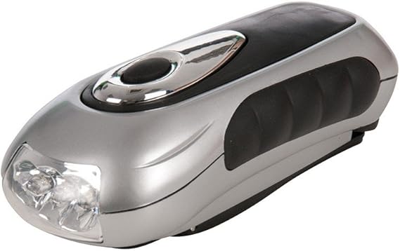 Silverline 839905 LED Wind-Up Torch 15 Lumens: Amazon.co.uk: DIY & Tools