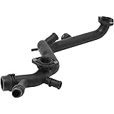 Amazon.com: Engine Coolant Cooling Radiator Pipe Water Hose 06E121045AE ...