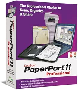 ScanSoft PaperPort 11 Professional [OLD VERSION] : Amazon.com.mx: Software