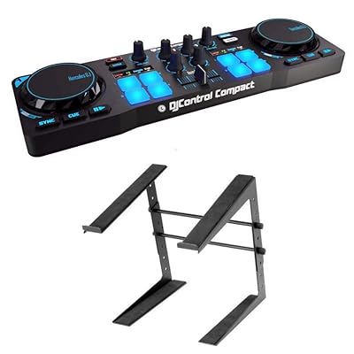 Buy Hercules DJControl Compact USB Controller with Stand Online at ...