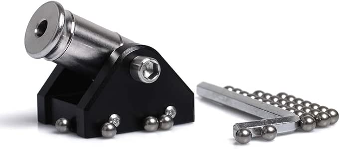 Amazon.com: EASYANT Mini Desktop Metal Cannon Stainless CNC Machined ...