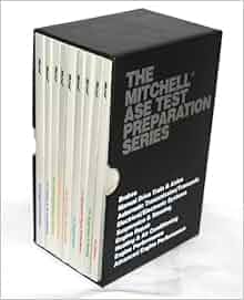 The Mitchell Ase Test Preparation Series (9 BOOKs SET): Amazon.com: Books