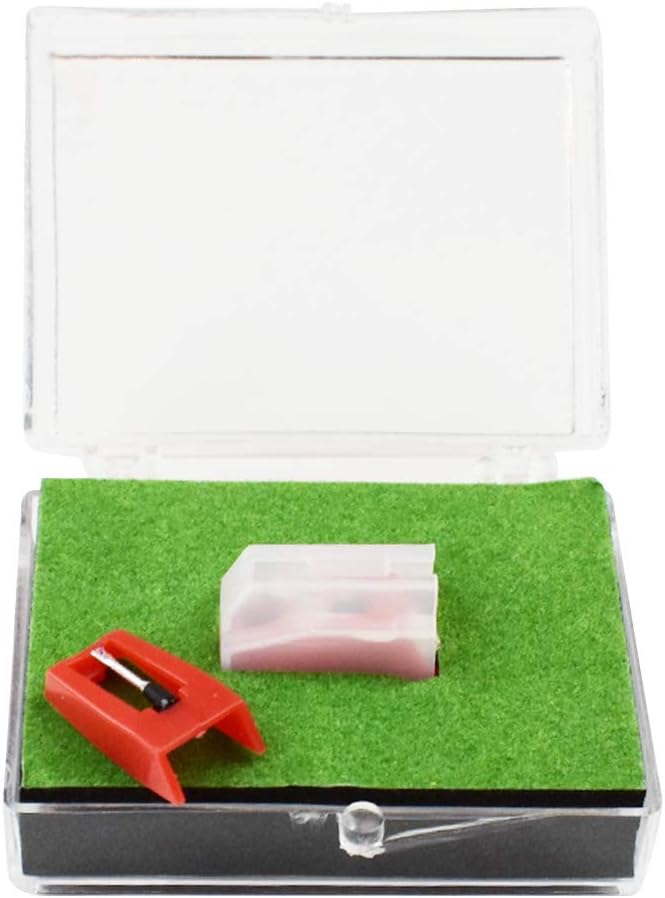 Ruby Needle for Gramophone, Turntable Needle for Record player, 4 Packs ...