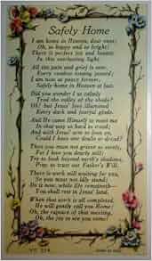 Safely Home: [Roman Catholic] [Prayer Card] [Holy Card]: Amazon.com: Books