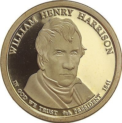 2009 S William Henry Harrison Presidential Dollar Proof GEM BU++ at ...