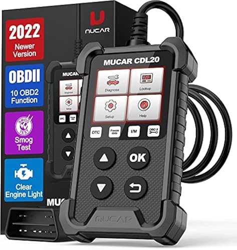 MUCAR CDL20 Universal OBD2 Scanner, Check Engine Car Code Reader with ...