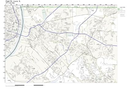 St Louis Zip Code Map Printable - United States Map