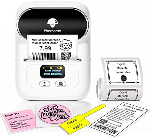 سعر Phomemo M110 Lable Maker, Bluetooth Portable Thermal Sticker Label ...