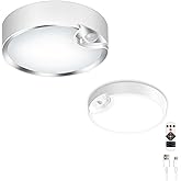 TOOWELL Battery Operated Motion Sensor Ceiling Light & Rechargeable ...