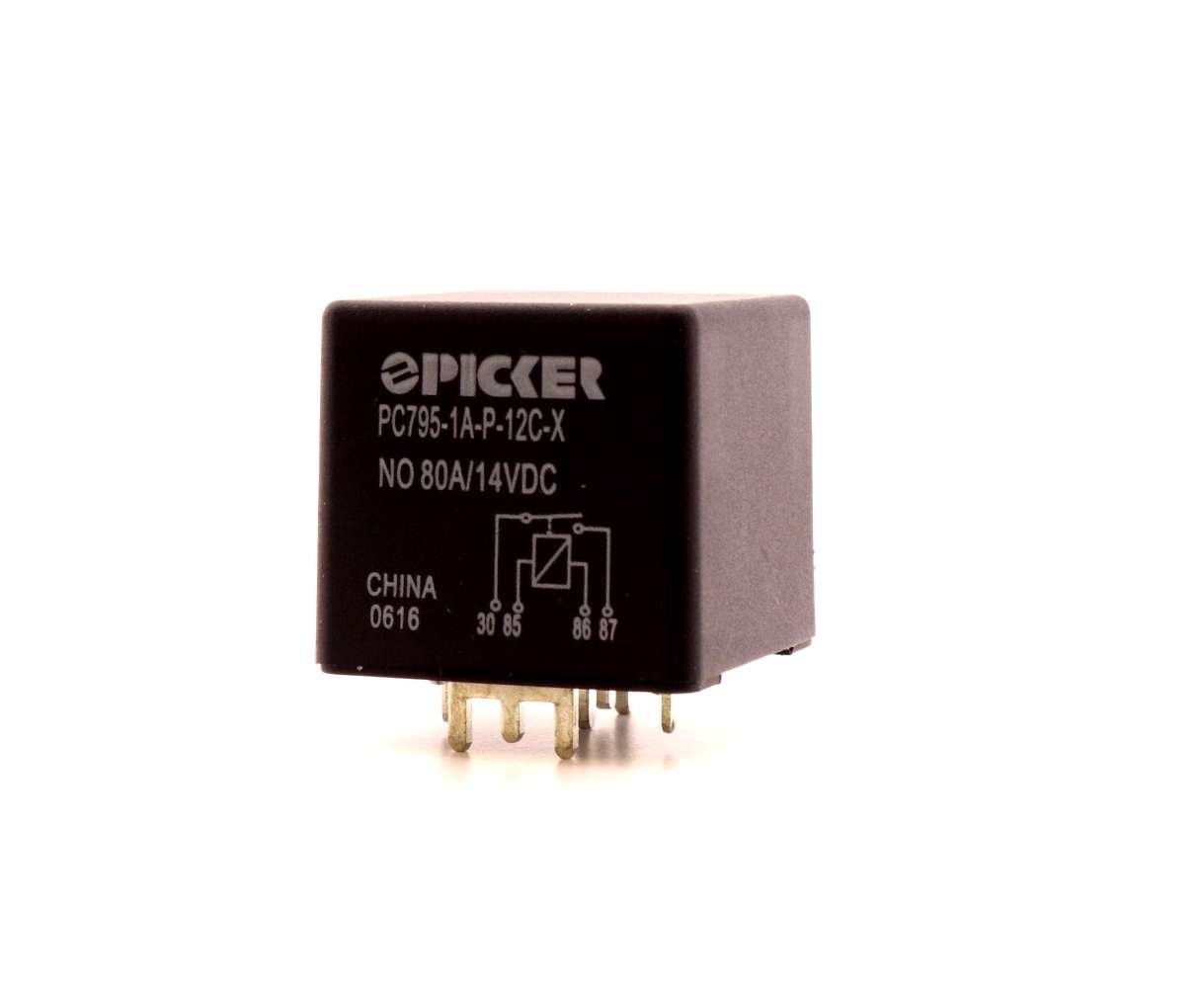 PC795-1A-P-12C-X | 4 Pin SPST-NO 12VDC Coil 80/60 Amp 75 VDC Maxi ISO ...
