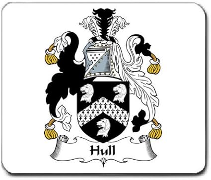 Amazon.com : Hull Family Crest Coat of Arms Mouse Pad : Office Products