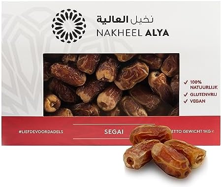 Nakheel Alya Elegance Pack of Segai Dates - 1Kg | Premium Quality Segai ...