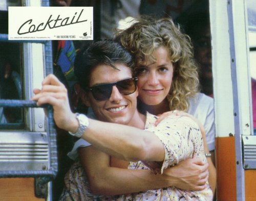 Cocktail Movie Poster Tom Cruise