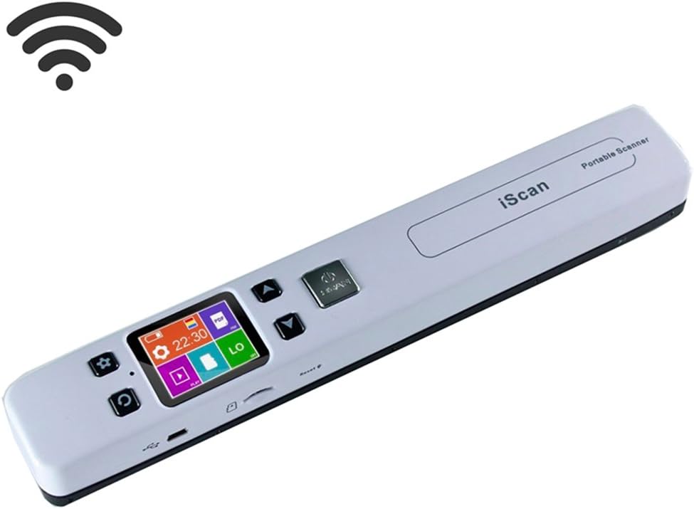 WiFi sans Fil Document Scanner 1050 DPI Scanner Portable Scanner de ...