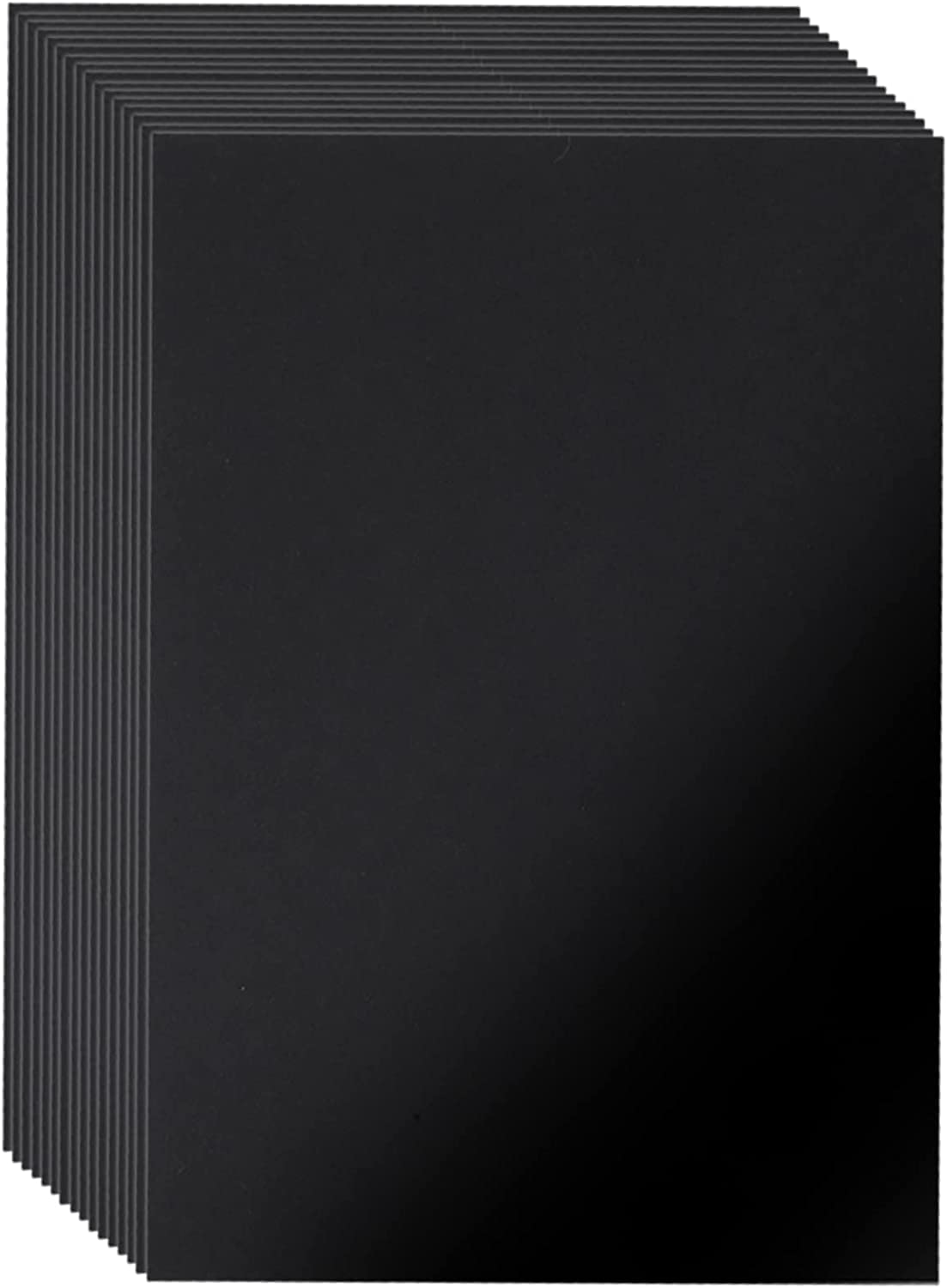 Mua Bella Bora Black Cardstock Paper | 12 Sheets 8.5" x 11" of ...