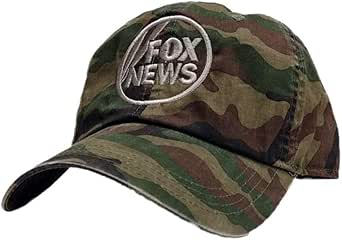 Fox News Channel Classic Logo Camo Hat at Amazon Men’s Clothing store