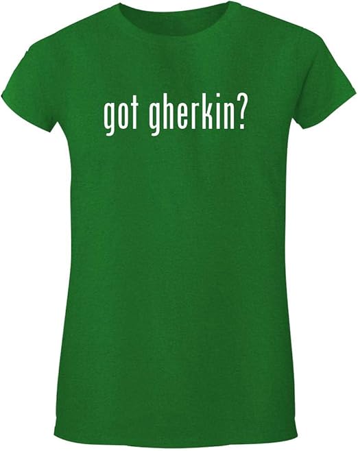 Amazon.com: got gherkin? - Soft Women's T-Shirt, Green, Small: Clothing