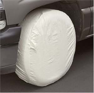 Amazon.com: Set of 4 Storm Proof Tire Wheel Covers Car Truck Trailer RV ...