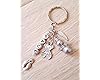 Handmade Unisex Personalised Baby Girl/Boy Infant Loss Angel Keyring ...