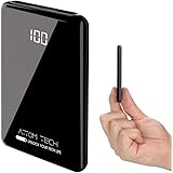 Amazon.com: Attom Tech Dual USB Output Super Slim Power Bank Ultra Thin ...