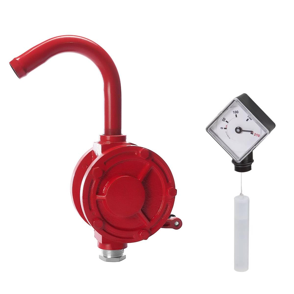 Groz Rotary Barrel Pump With Drum Level Indicator | Dual Directional ...