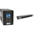 Amazon.com: Tripp Lite SMART1500LCDT 1500VA 900W UPS Battery Back Up, AVR, LCD Display, Line ...