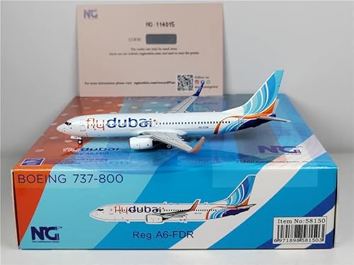 ACE HOBBY NG Models for Dubai Airlines FlyDubai for Boeing B737-800 A6 ...