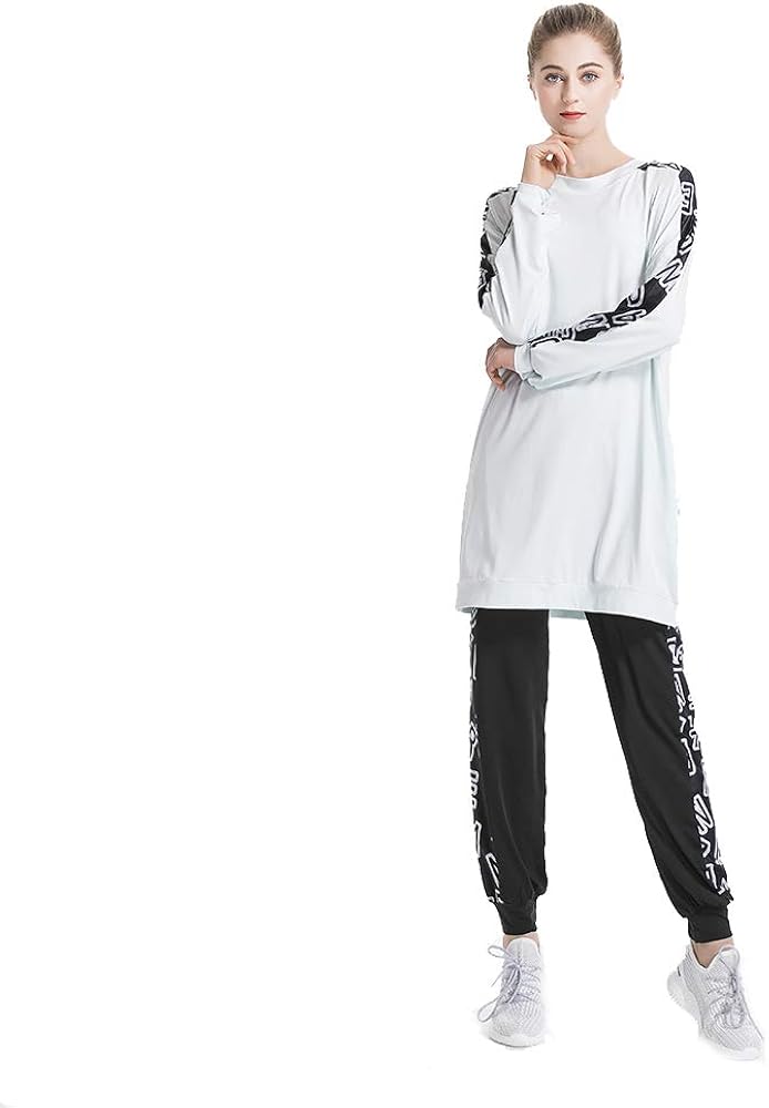 Muslim Tracksuits Women Islamic Tracksuit Muslimah Sweatshirt Sets ...