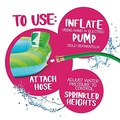 Splashin'kids 3 in 1 Inflatable Sprinkler Pool Kiddie Pool Kids Pool ...