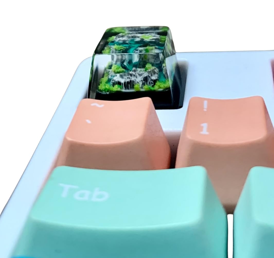 Mua Mountain Resin Keycap, Handmade Unique Keycap for Custom Cherry MX ...