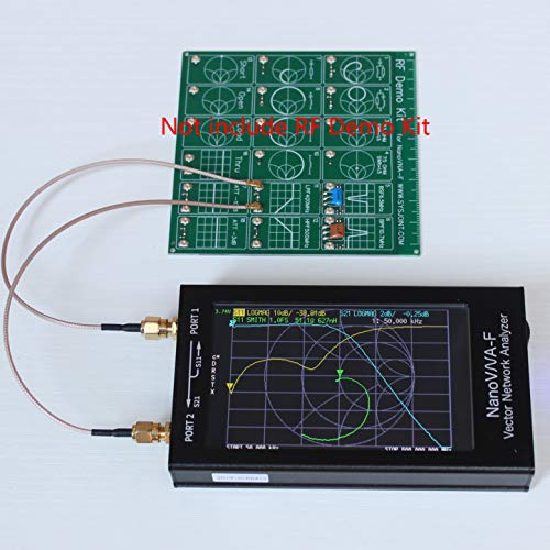 NanoVNA-F Vector Network Analyzer SWR Meter Smith【Upgraded】 Hardware V3 ...