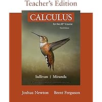 Teacher’s Edition of Calculus for the AP® Course: Sullivan, Michael ...