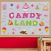 Candyland Cutouts Candy Classroom Bulletin Board Decorations Candy Land ...