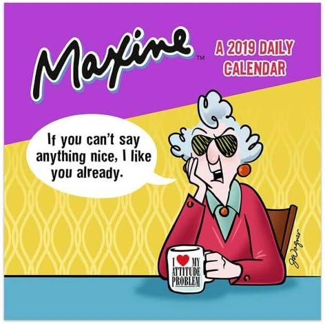 Amazon.com: 2019 Maxine 365 PAGE-A-DAY DAILY Desk CALENDAR: Everything Else