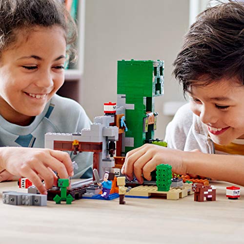 LEGO Minecraft The Creeper Mine 21155 Building Kit (834 Pieces ...