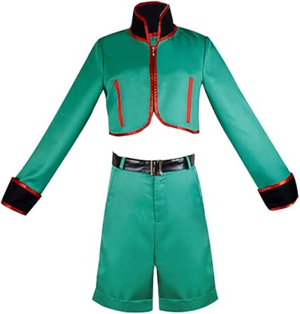 Amazon.com: COSMOVIE Hunter Gon Freecss Cosplay Jacket Shorts Halloween ...