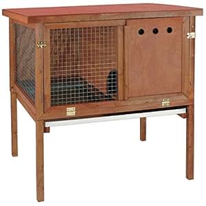 Amazon.com: Ware Manufacturing HD Deluxe Rabbit Hutch: Garden & Outdoor