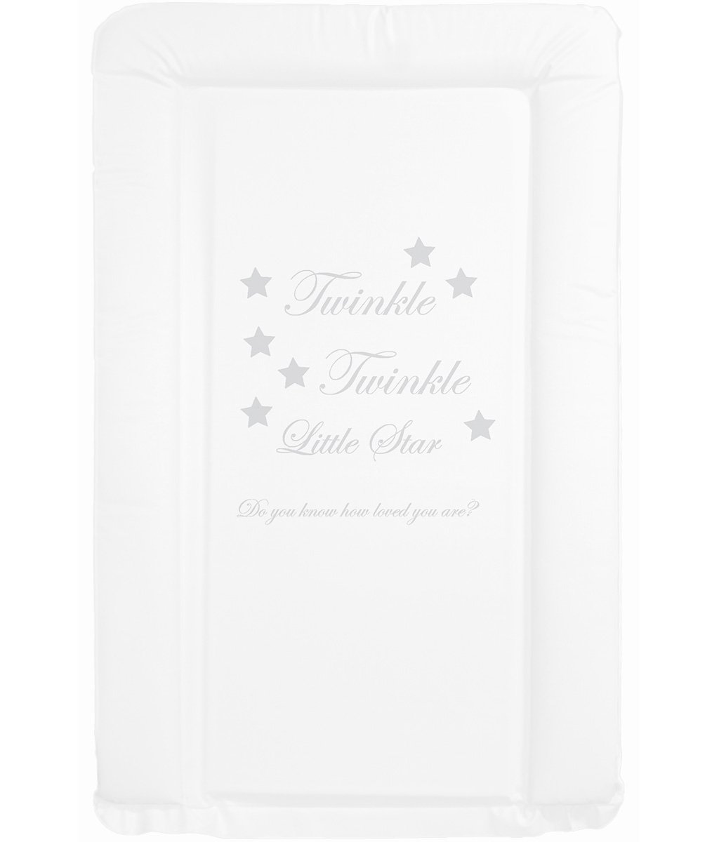 Deluxe Unisex Baby Waterproof Changing Mat with Raised Edges - Twinkle ...