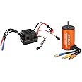 Amazon.com: GoolRC Waterproof 3660 3800KV Brushless Motor with 60A ESC ...