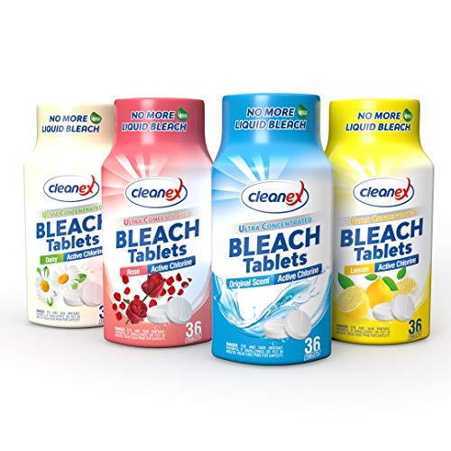 Cleanex Bleach Tablets, New Advanced Formula Ultra Concentrated Water ...