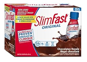 SlimFast Original Meal Replacement or Weight Loss Ready to Drink Shakes ...