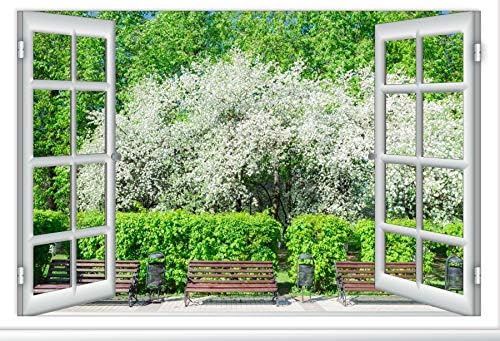 Video Studio GoEoo 7x5ft White Windowsill Backdrop Vinyl Window View ...