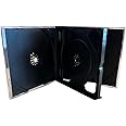Amazon.com: MediaPack4All 24mm Chubby Multi-Three Jewel Case (3-Disc ...
