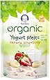 Gerber Organic Yogurt Melts Fruit Snacks, Banana and Strawberry, 1 ...