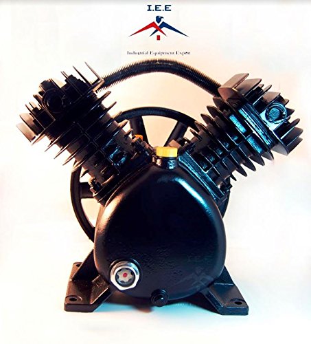 2 HP Air Compressor Pump 150 PSI MAX Replacement Pump, Twin Cylinder ...