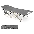 Amazon.com: ARAER Camping Cot 450LBS (Max Load) Portable Foldable ...