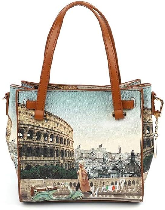 YNOT YES-472F1 ROMA WALK HANDBAG IN BIOSA BAGS: Amazon.co.uk: Shoes & Bags
