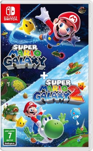 Nintendo Switch Super Mario Galaxy + Super Mario Galaxy 2 (KSA Version ...