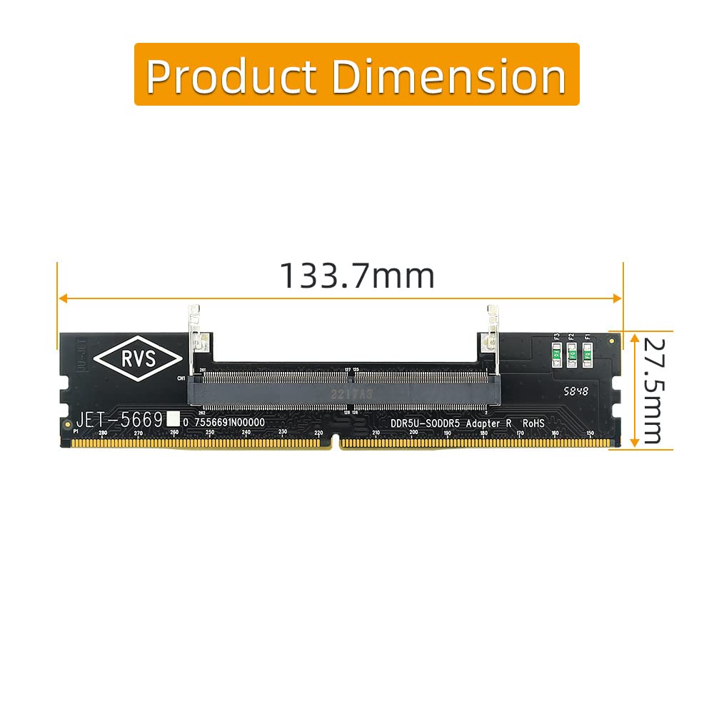 Mua JET-5669 Adapter DDR5 Adapter Laptop DDR5 RAM Memory Tester U-DIMM ...