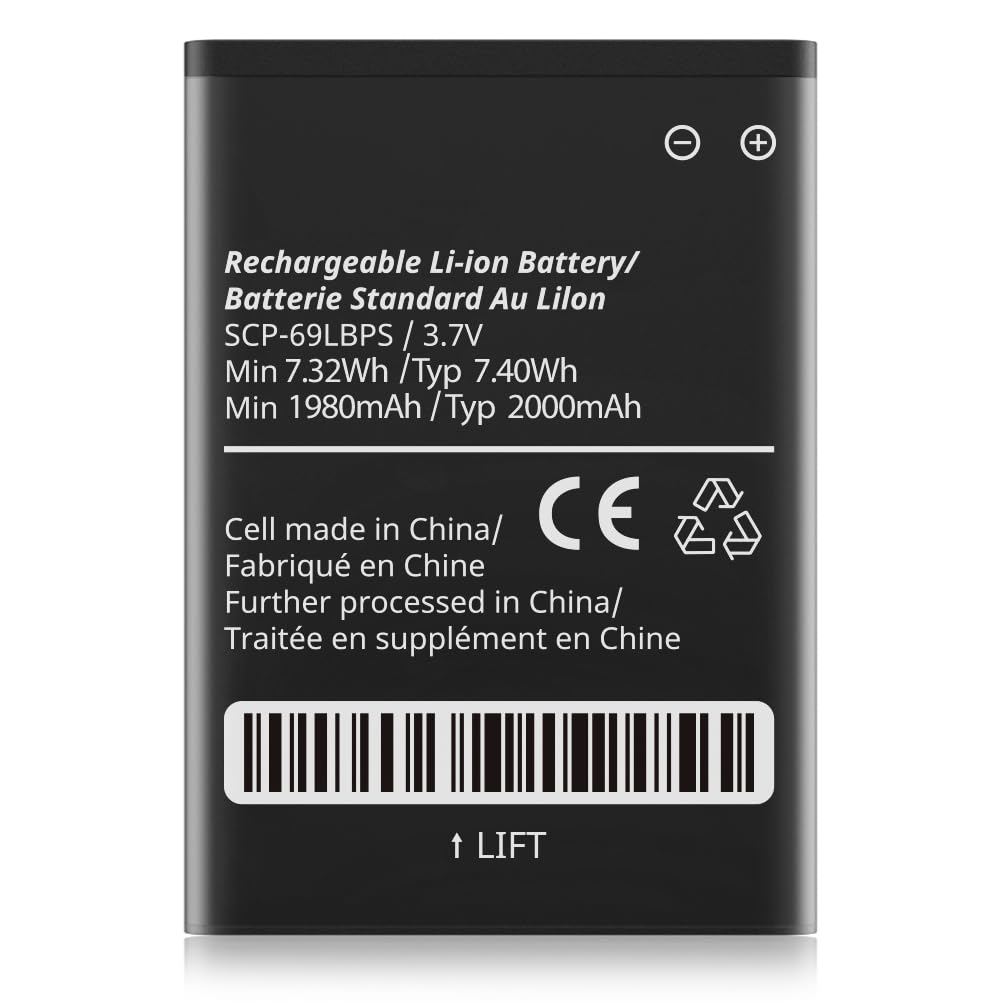 Mua SCP-63/9LBPS Battery, High Capacity Replacement Battery for Kyocera ...